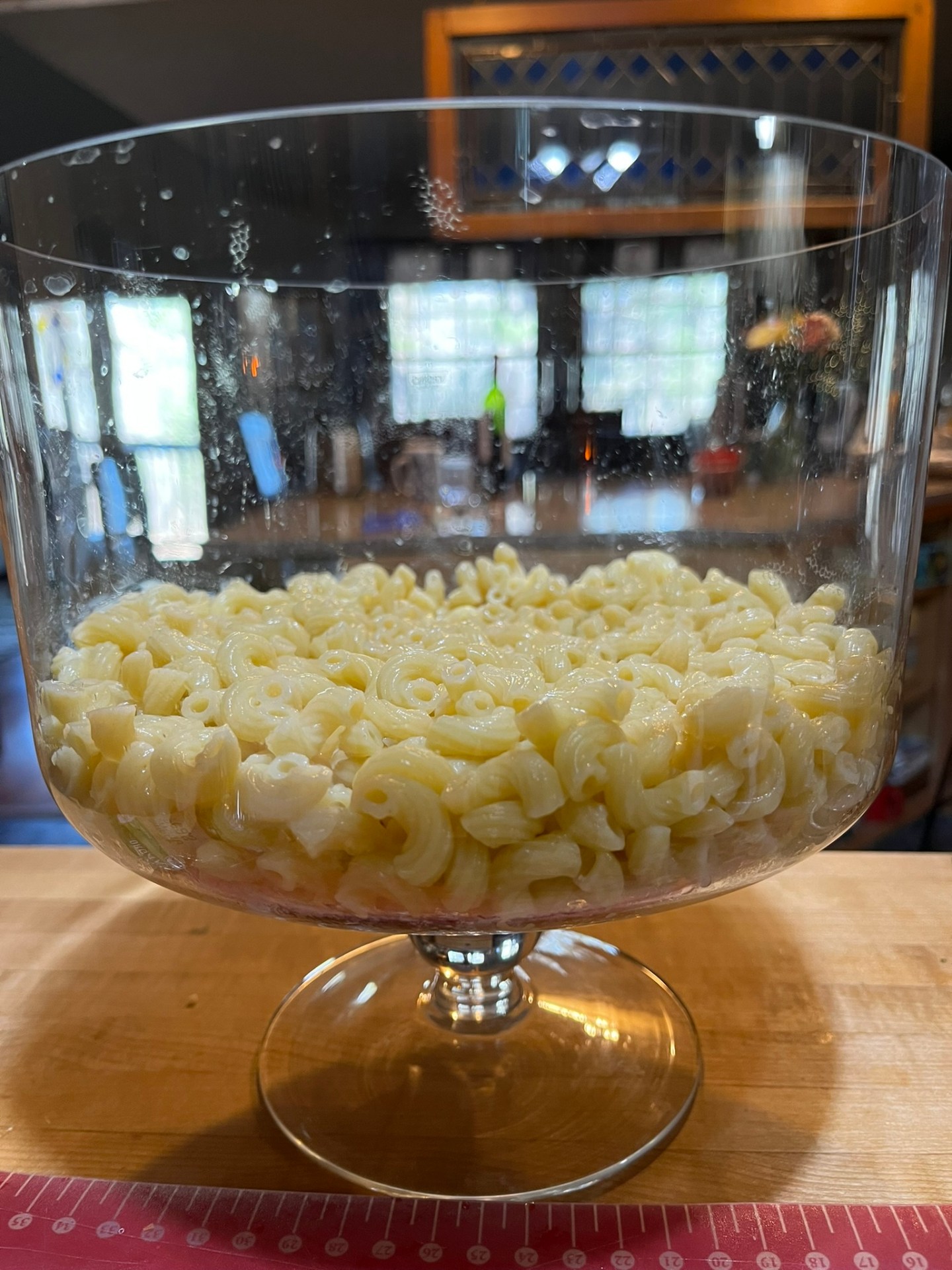 Seven Layer Salad with Pasta, Fancified | The Finnish Dish